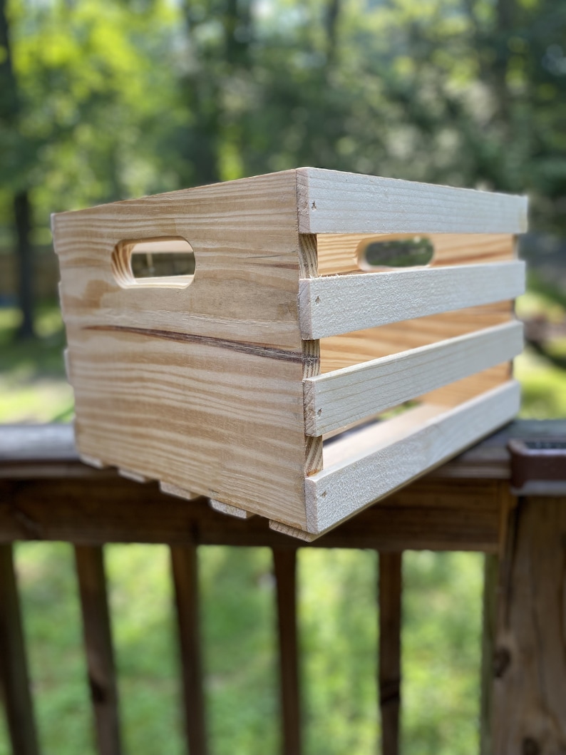 Stackable Wooden Milk Crates (local Pickup or Delivery Only) - Etsy