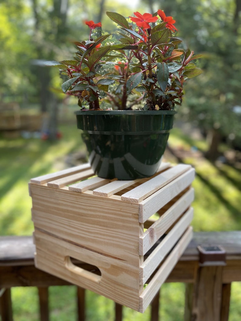Stackable Wooden Milk Crates (local Pickup or Delivery Only) - Etsy