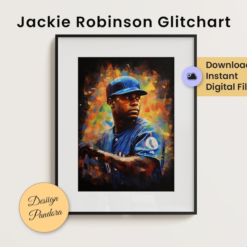 Jackie Robinson Svg - Etsy