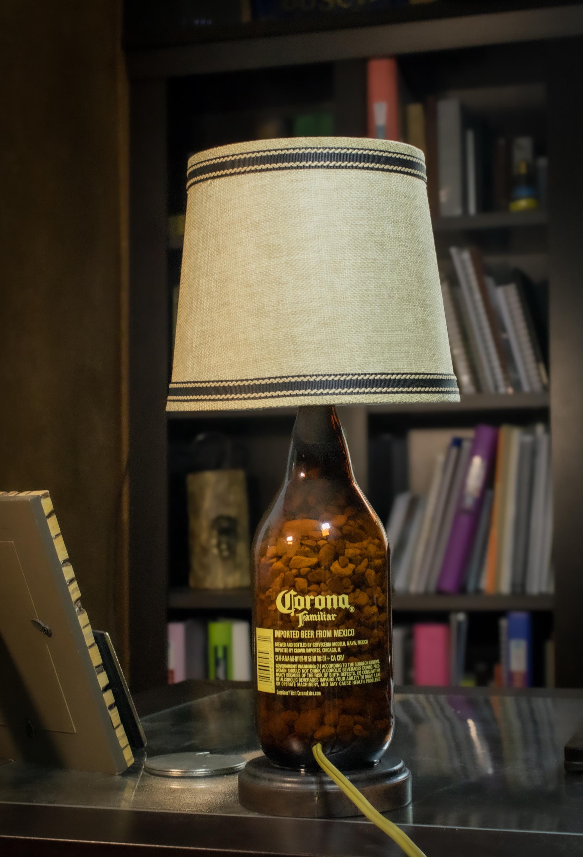 Handmade Corona Beer Bottle Lamp.| Bar Lamp/ Great Gift/ Man Cave Decor ...