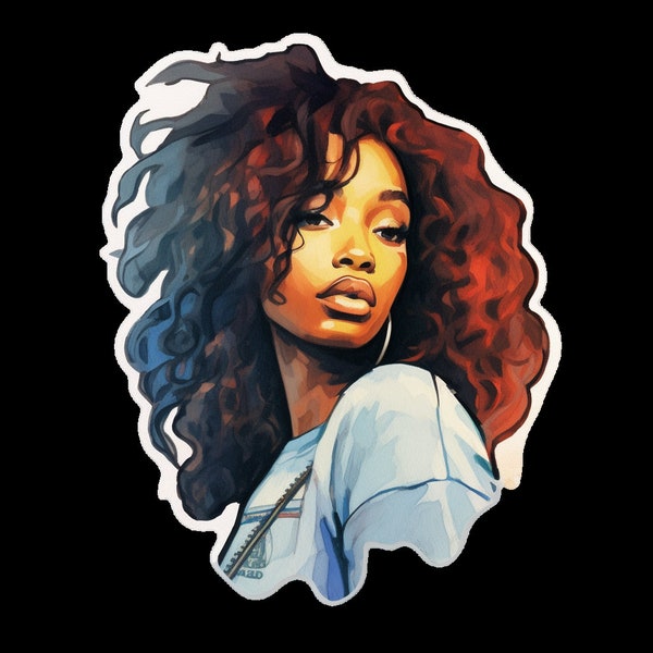 Sza Sticker - Etsy