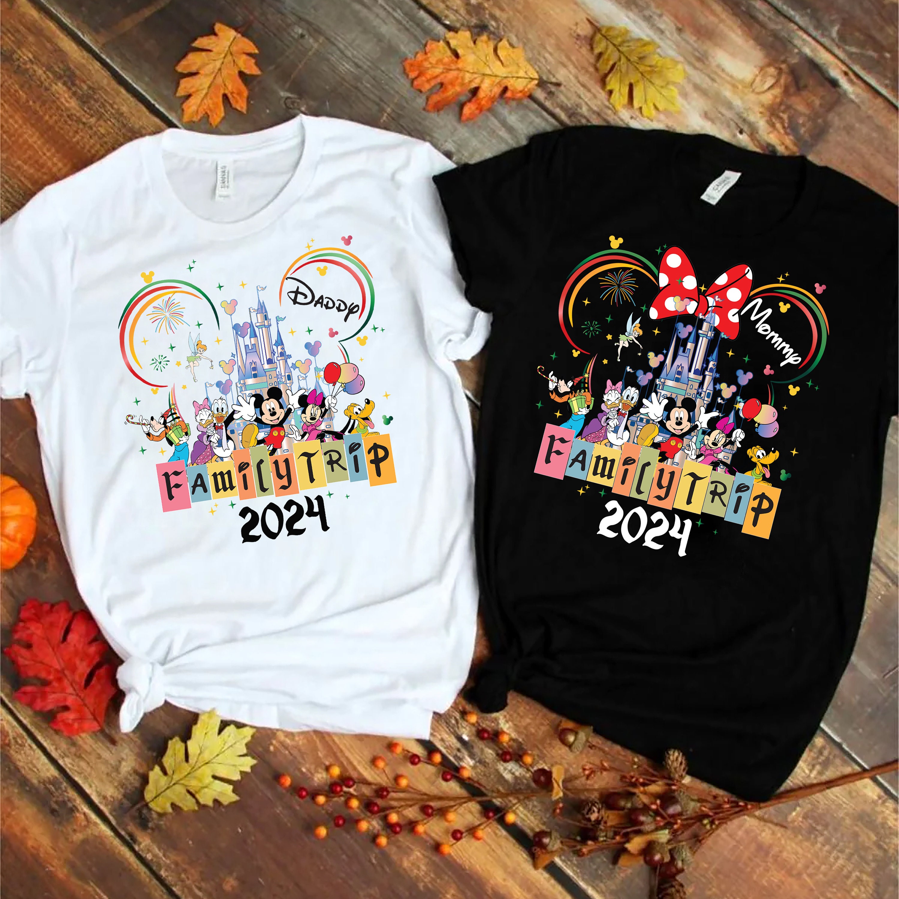 Disney Trip 2024 Shirts, Disney Schloss 2024 Shirt, Disney Familie ...