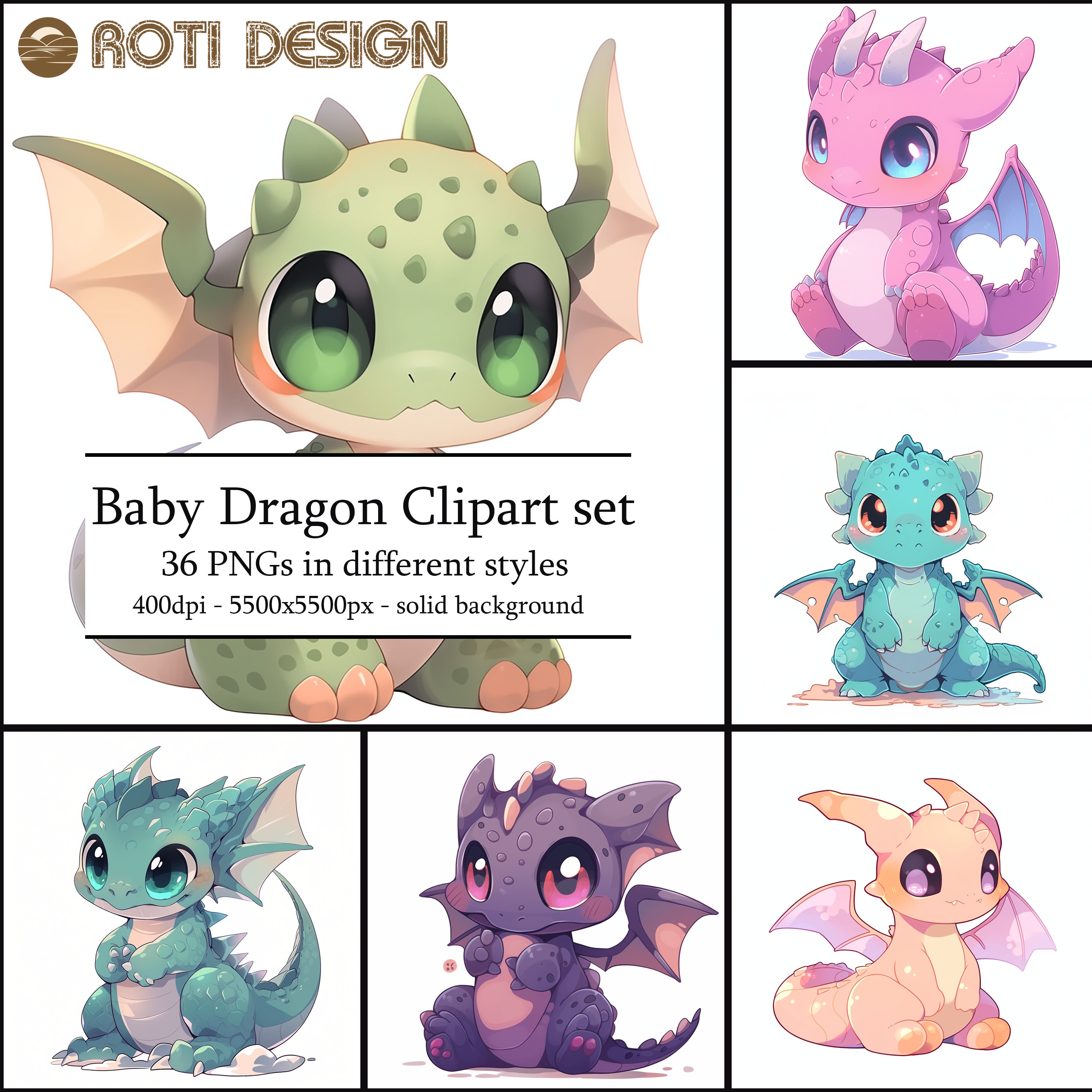 Anime Dragon Baby