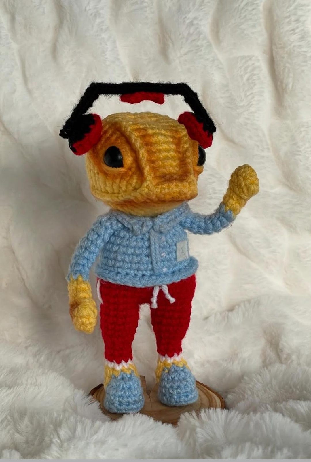 Bad Bunny Sapo Concho Crochet Doll - Etsy