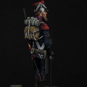 French Sapper 1808 / 54mm Scale Miniature / Hand Painted / Collectable ...