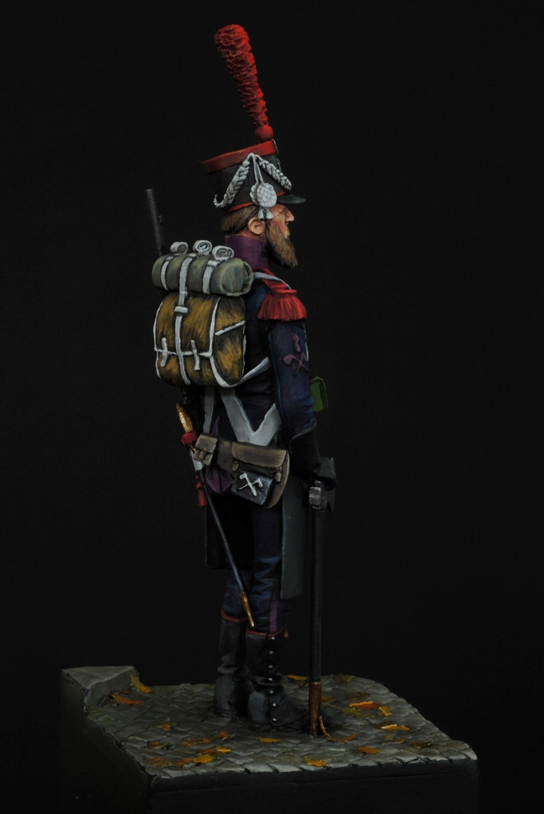 French Sapper 1808 / 54mm Scale Miniature / Hand Painted / Collectable ...