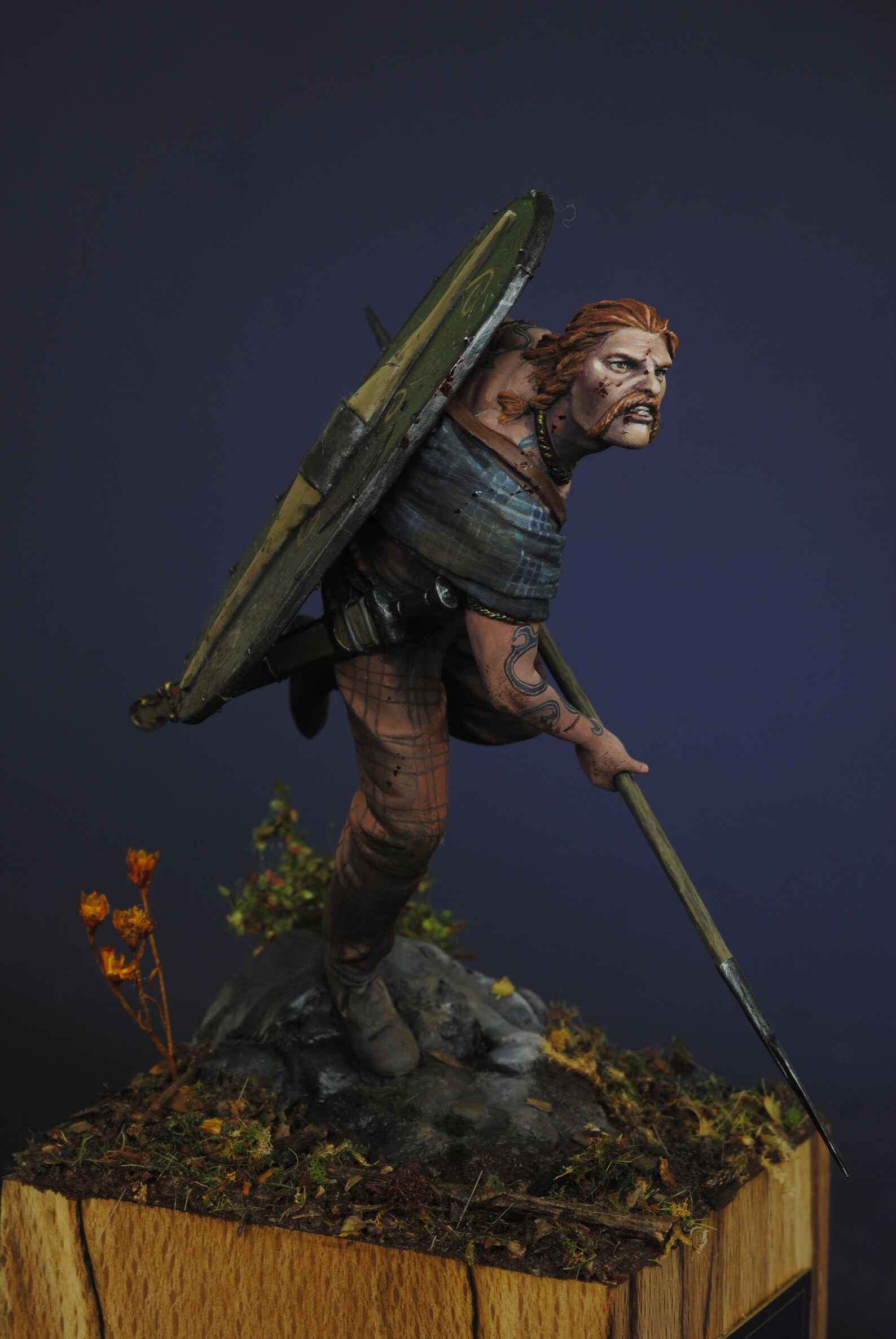Celtic Warrior 1st Century AD / Miniature / Collectable / Handmade ...