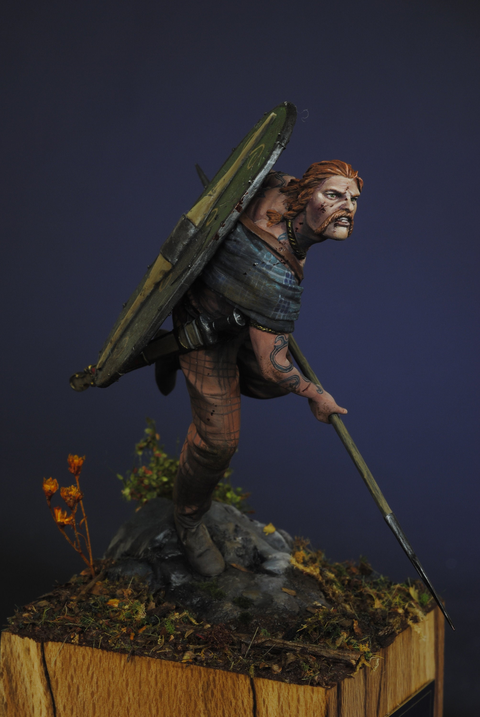 Celtic Warrior 1st Century AD / Miniature / Collectable / Handmade ...