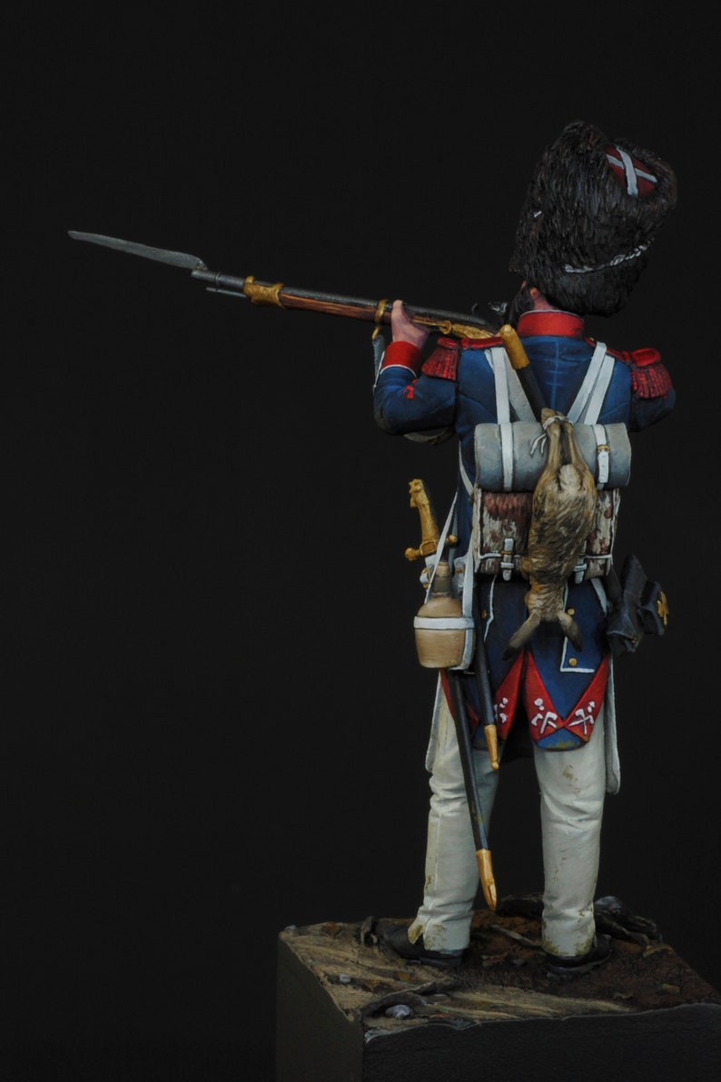 French Sapper 1812 / 75mm Scale Hand Painted Miniature / Collectable - Etsy