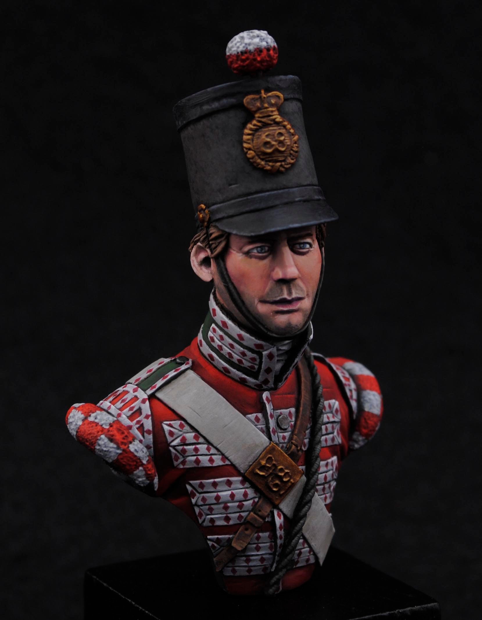 Bugler 68th Light Infantry Crimea 1854 / 1/12th Scale Bust / - Etsy ...