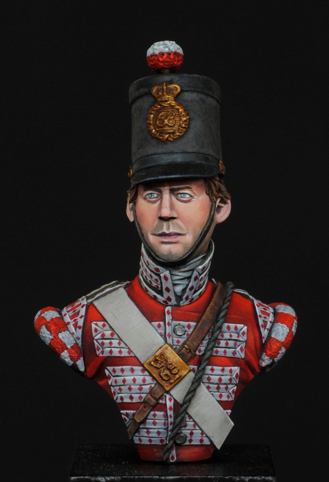 Bugler, 68th Light Infantry, Crimea 1854 / 1/12th Scale Bust ...