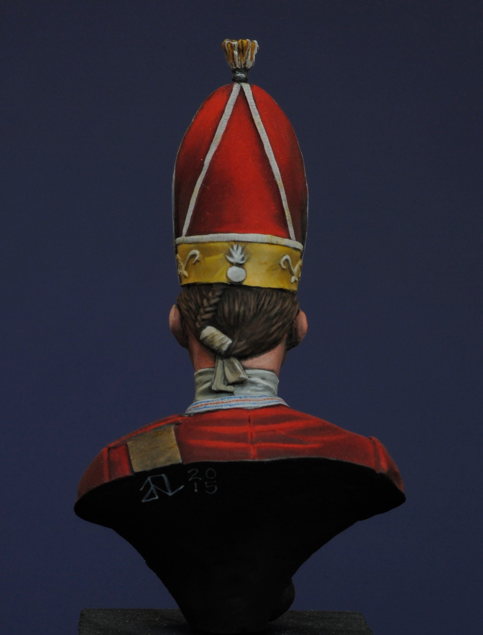Grenadier, 9th Regiment of Foot 1751 / 1/12th Scale Hand Painted Bust ...