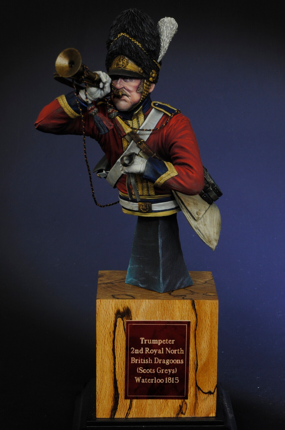 Trumpeter 2nd Royal North British Dragoons (scots Greys) Waterloo 1815 ...