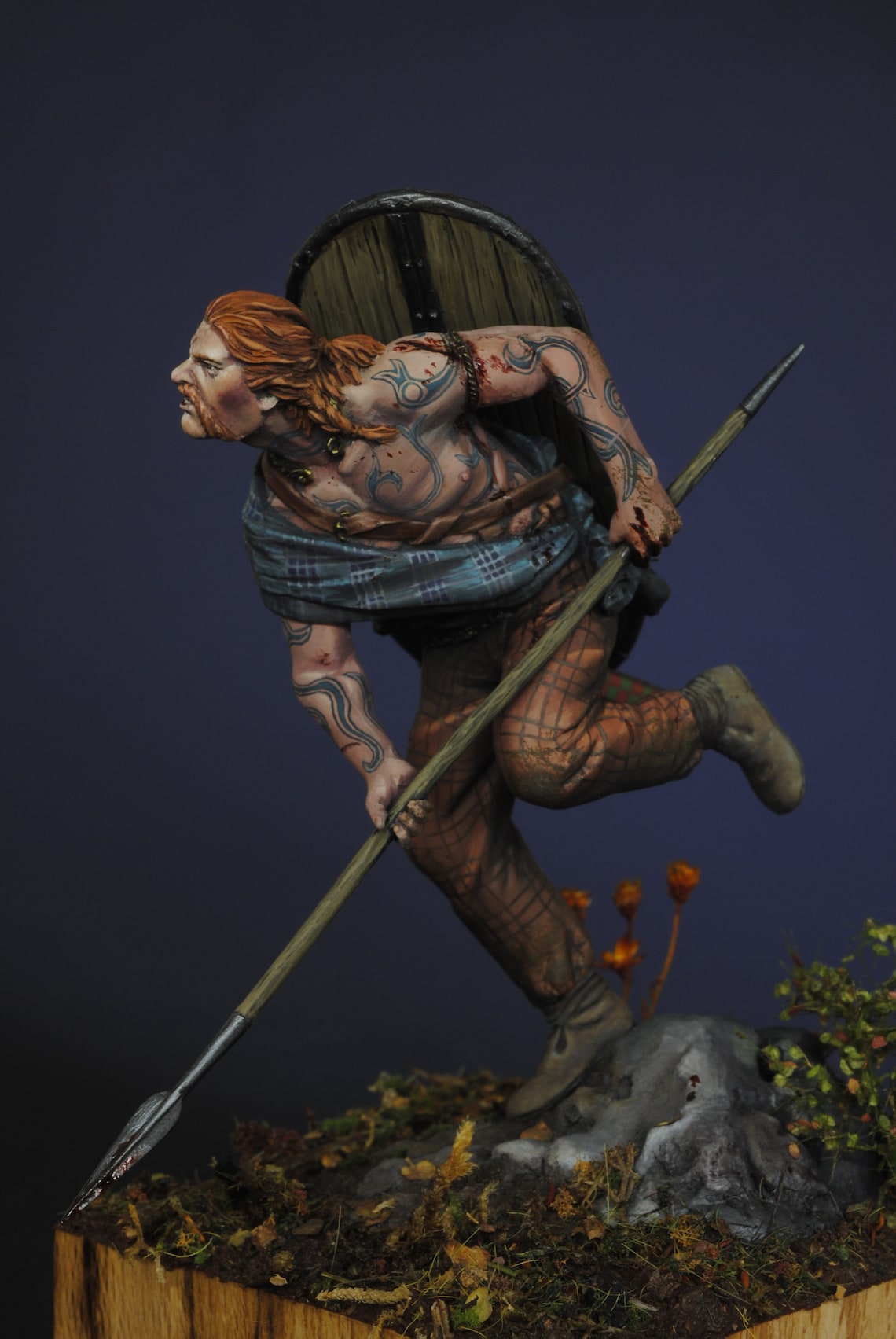 Celtic Warrior 1st Century AD / Miniature / Collectable / Handmade ...