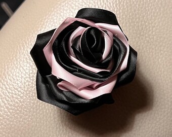 Mix and Match Custom Satin Ribbon Roses - Etsy