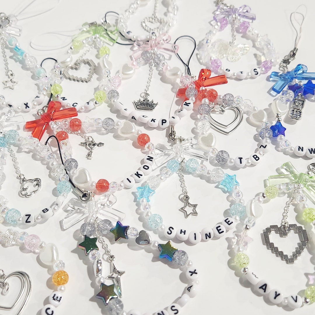 Kpop Lightstick/phone Loop Charm Keychain - Etsy