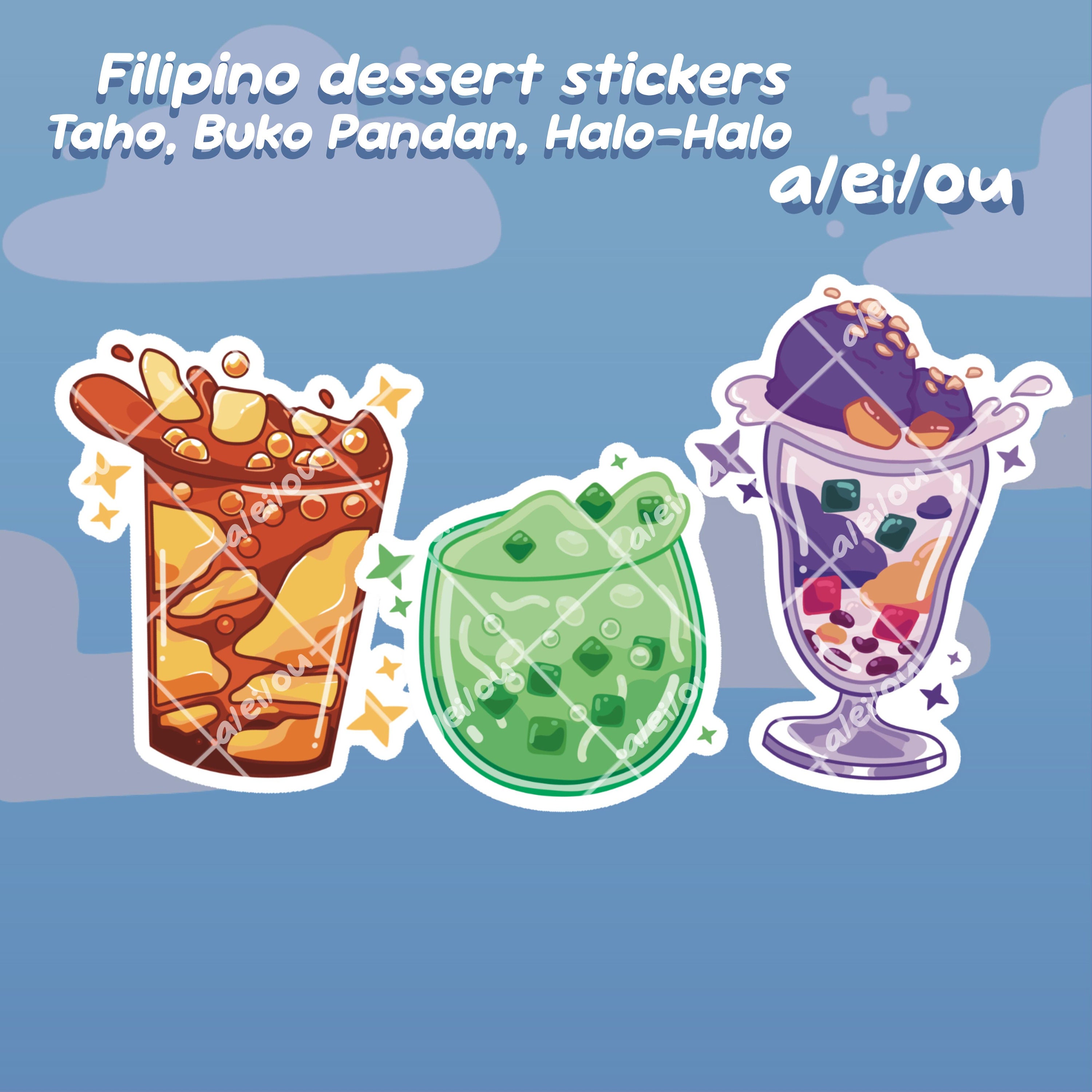 Filipino Milk Sticker Ube Milk Sticker Mango Milk Sticker - Etsy UK