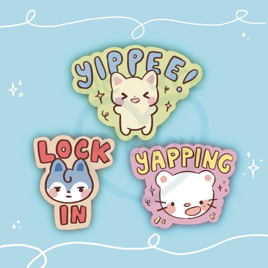 SKZOO Character Stickers - Etsy
