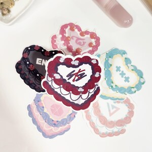 Kpop Logo Vintage Cake Sticker - Etsy