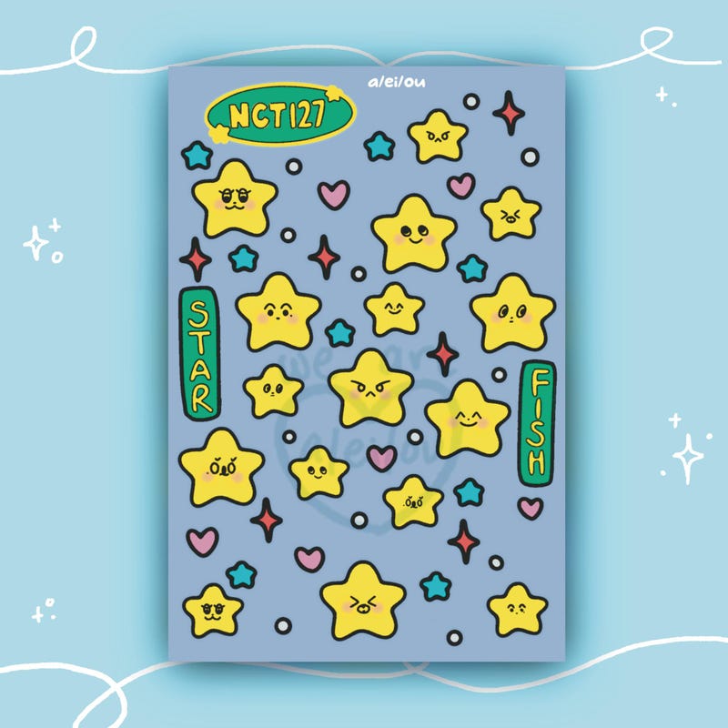 Starfish Sticker - Etsy