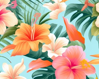 Tropical Paradise: Playful Patterns for Fun in the Sun - Etsy