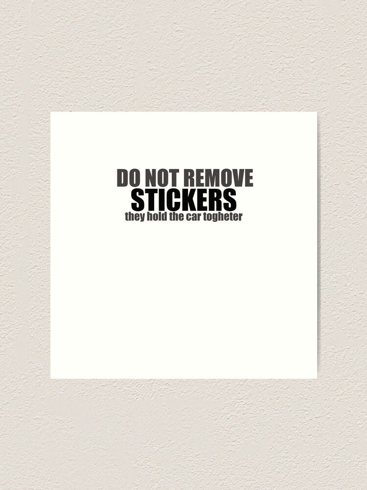 Do Not Remove Digital File Stiker , SVG, PNG, EPS, Dxf, Jpg, Files. - Etsy