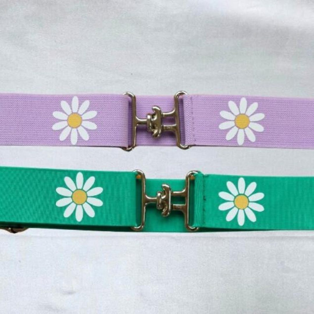 1.5 Inch Daisy Equestrian Belt - Etsy