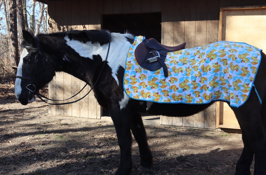 Horse or Pony Quarter Sheet,duck Pattern Quarter Sheet, Cute Warm ...