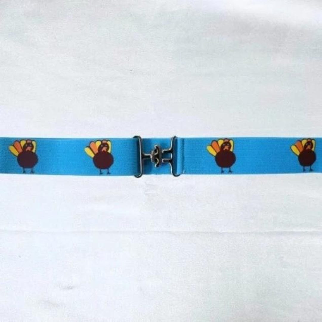 1.5 Inch Thanksgiving Turkey Belt for Horse Riding Belt - Etsy