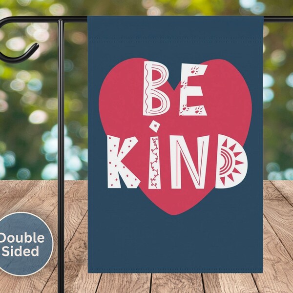 Be Kind Flag - Etsy
