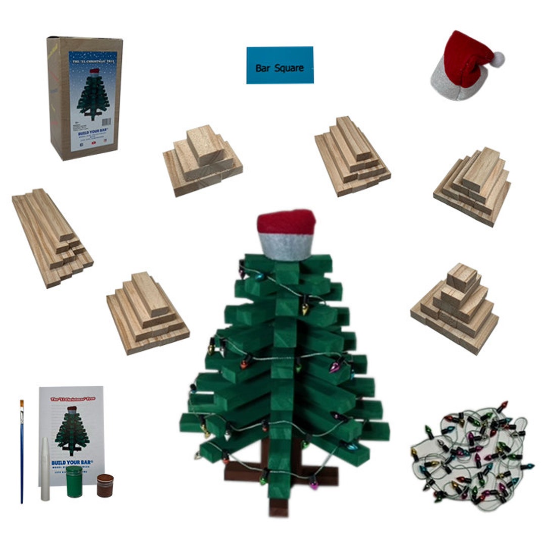Christmas Tree Building Woodworking Kit for Kids and Adults - Etsy