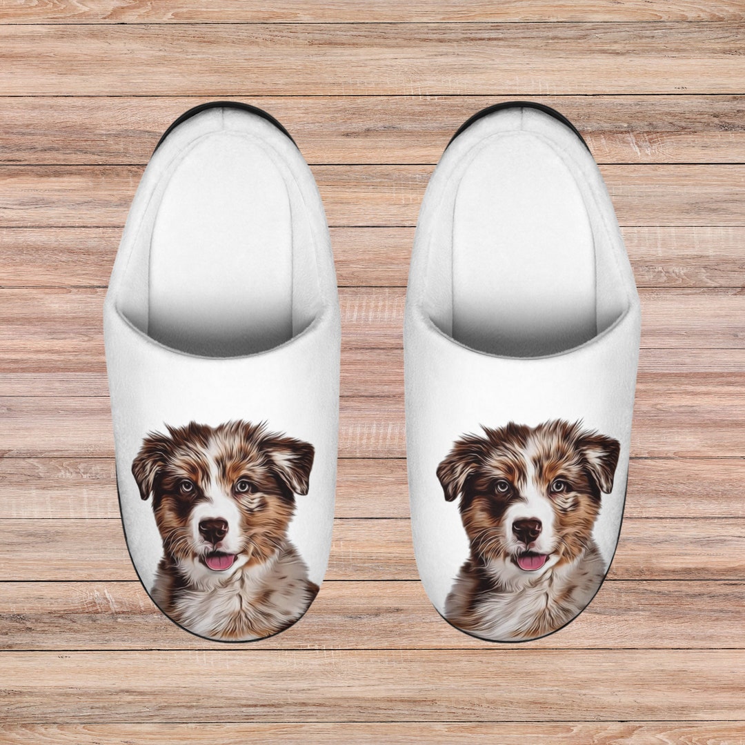 Custom Pet Photo Slippers Cat Dog Photo Slippers Custom Face Slippers ...