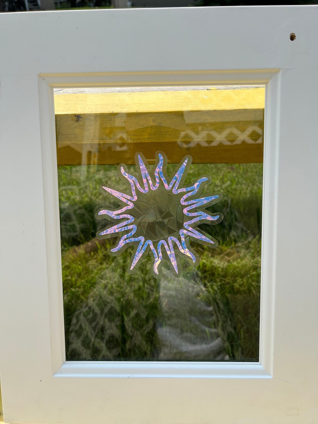Celestial Holographic Window Sun Catcher Sticker, Iridescent Sun Window ...
