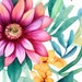 Seamless Flower Digital Pattern for Instant Download, Flower Pattern ...