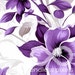 Seamless Flower Digital Pattern for Instant Download, Flower Pattern ...