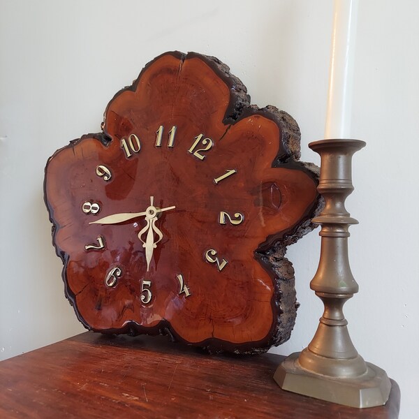 Mid Century Clock - Etsy