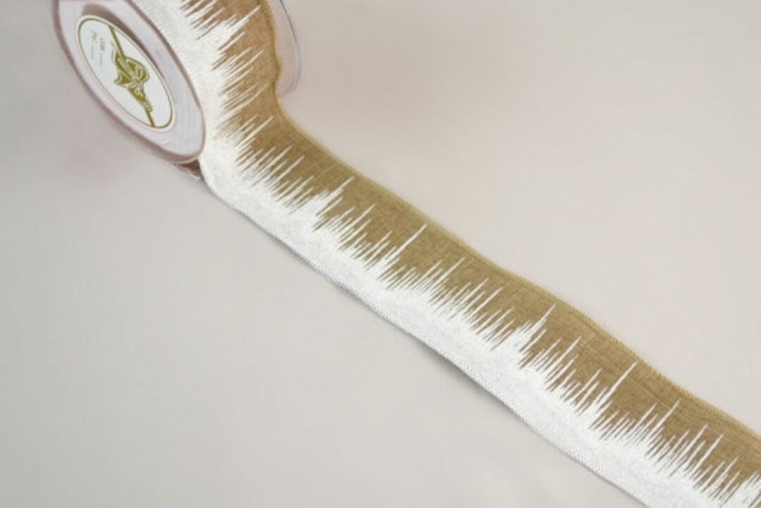 Wired Christmas Ribbon Shiny Stalactite Ribbon With Glitter, DIY ...