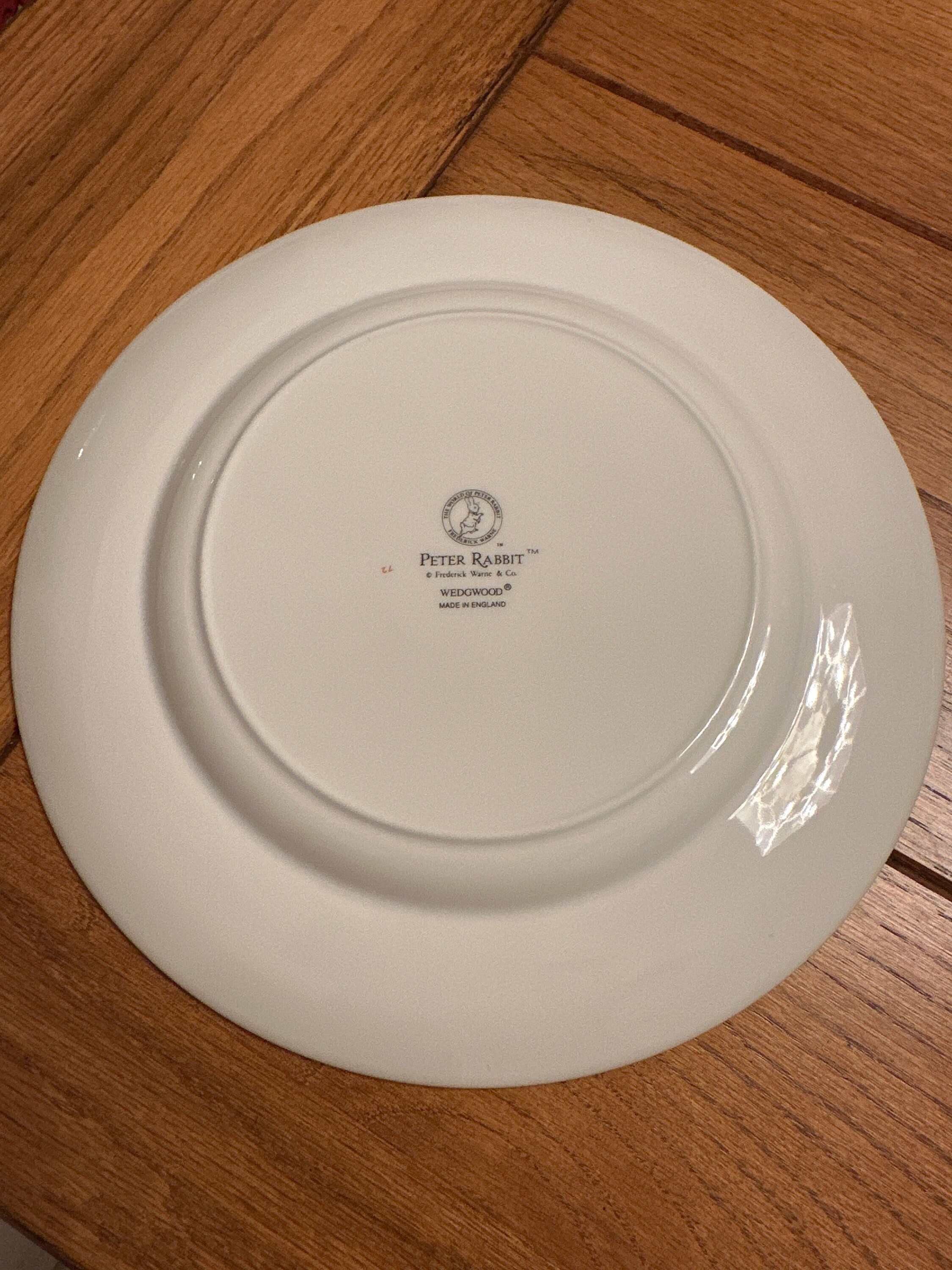 Vintage Wedgwood, Beatrix Potter, Peter Rabbit, Dinner Plate, 1993 - Etsy