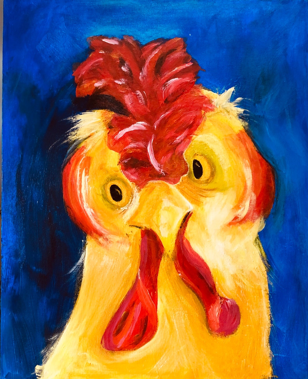 Sheken (original Painting) - 16" X 20" - Etsy