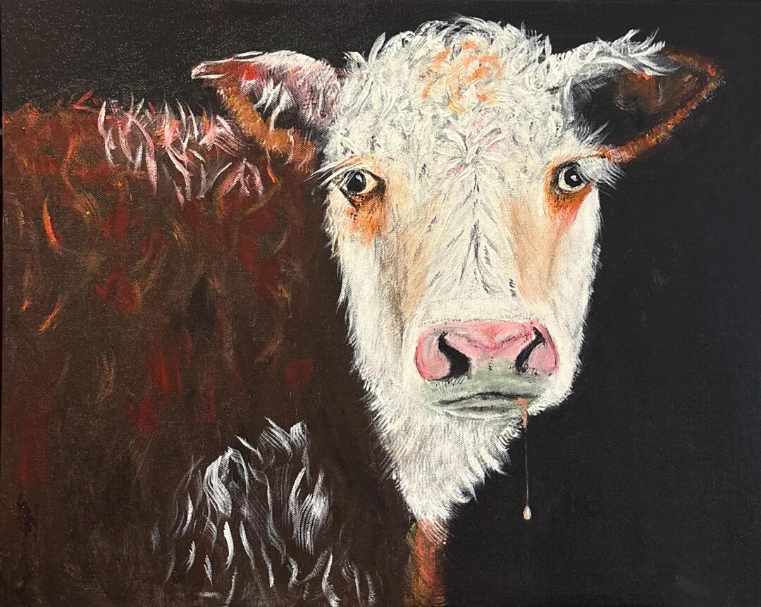 Drool (original Painting) 16" X 20" - Etsy