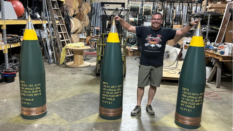 16" Iowa Class Battleship Round Shell - Etsy