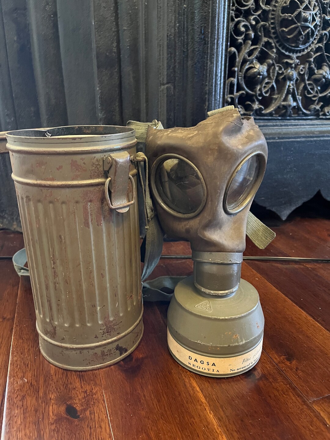 German-made GM38 Gas Mask With Container - Etsy
