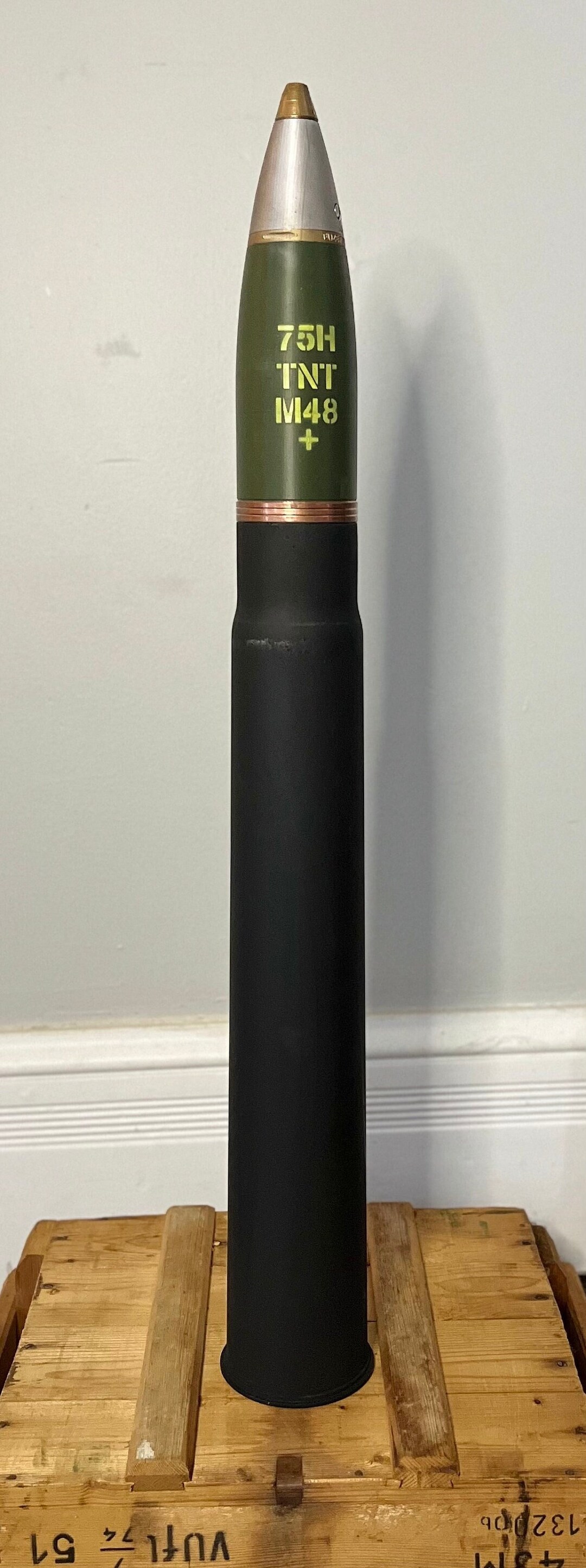 75MM Sherman Tank Round 100% Inert - Etsy