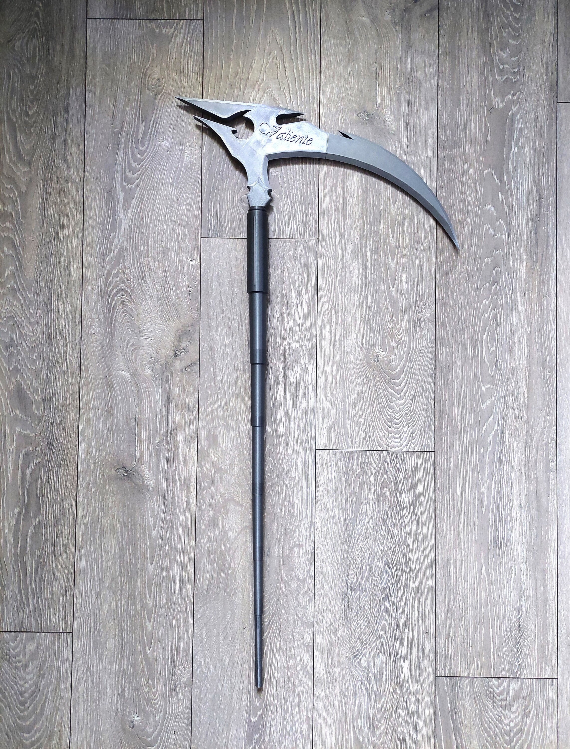 Small Collapsing Scythe for Cosplay - Etsy