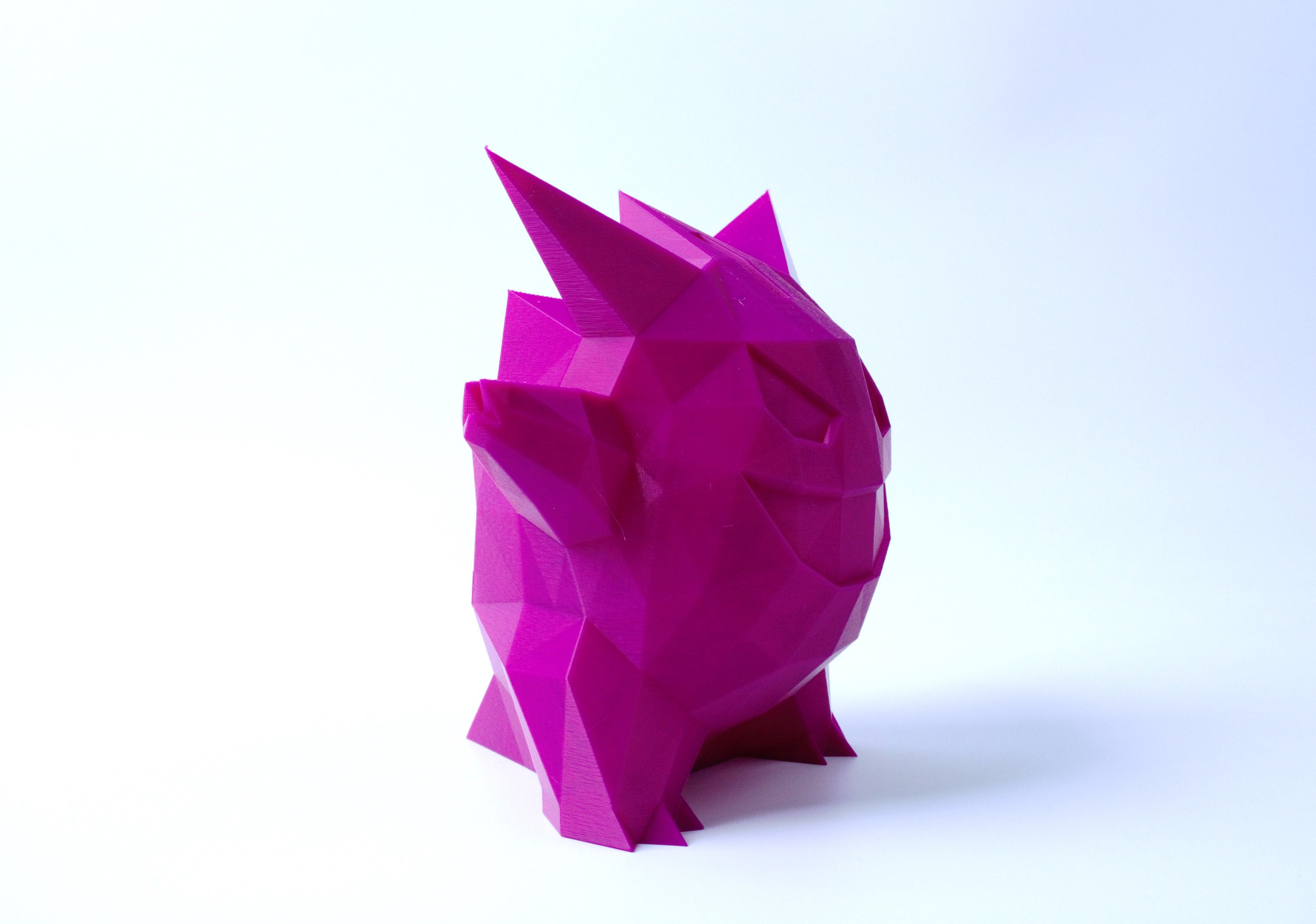 Polygon Piggybank Gengar Pokemon - Etsy