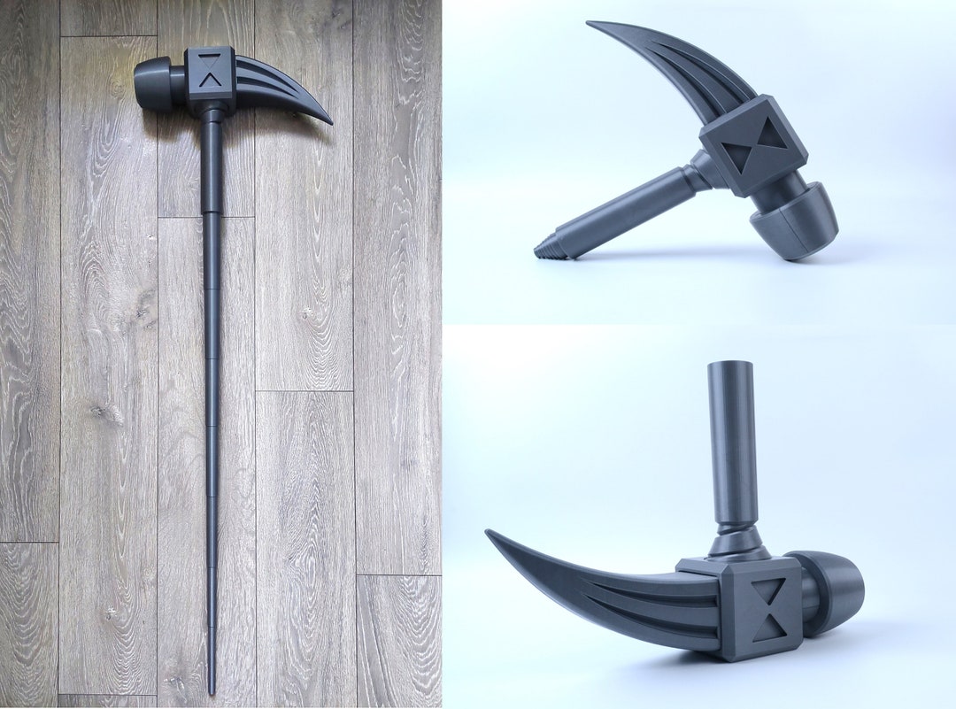 Extending Gideon Two-hand Battle Dwarf Hammer of War Cosplay / Costume ...