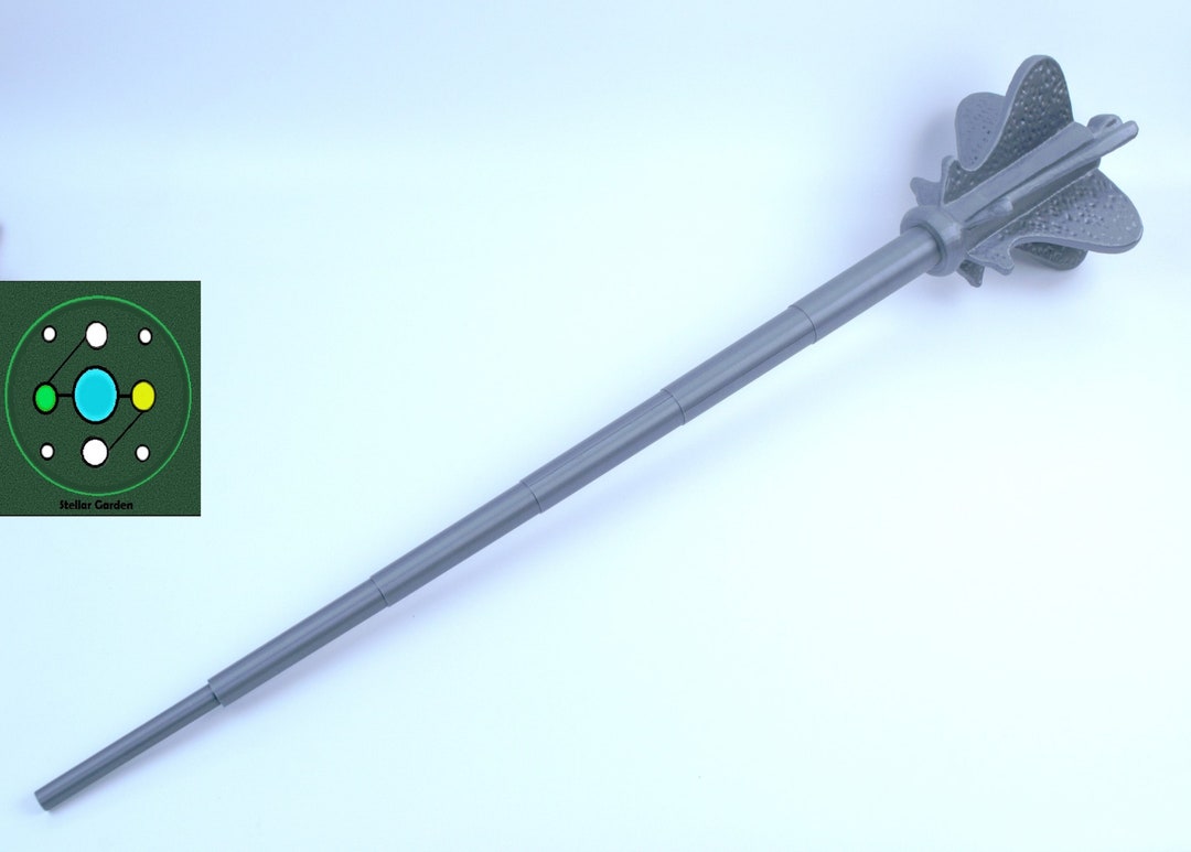 Extending Scepter of Ancient King Historical Replica 3D Printed PLA Toy ...