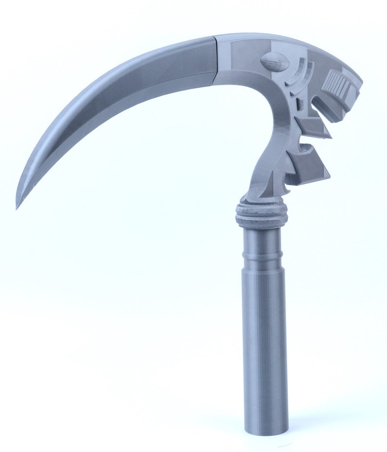 Collapsing Zasalamel Scythe: Cosplay Weapon, Halloween Toy - Etsy