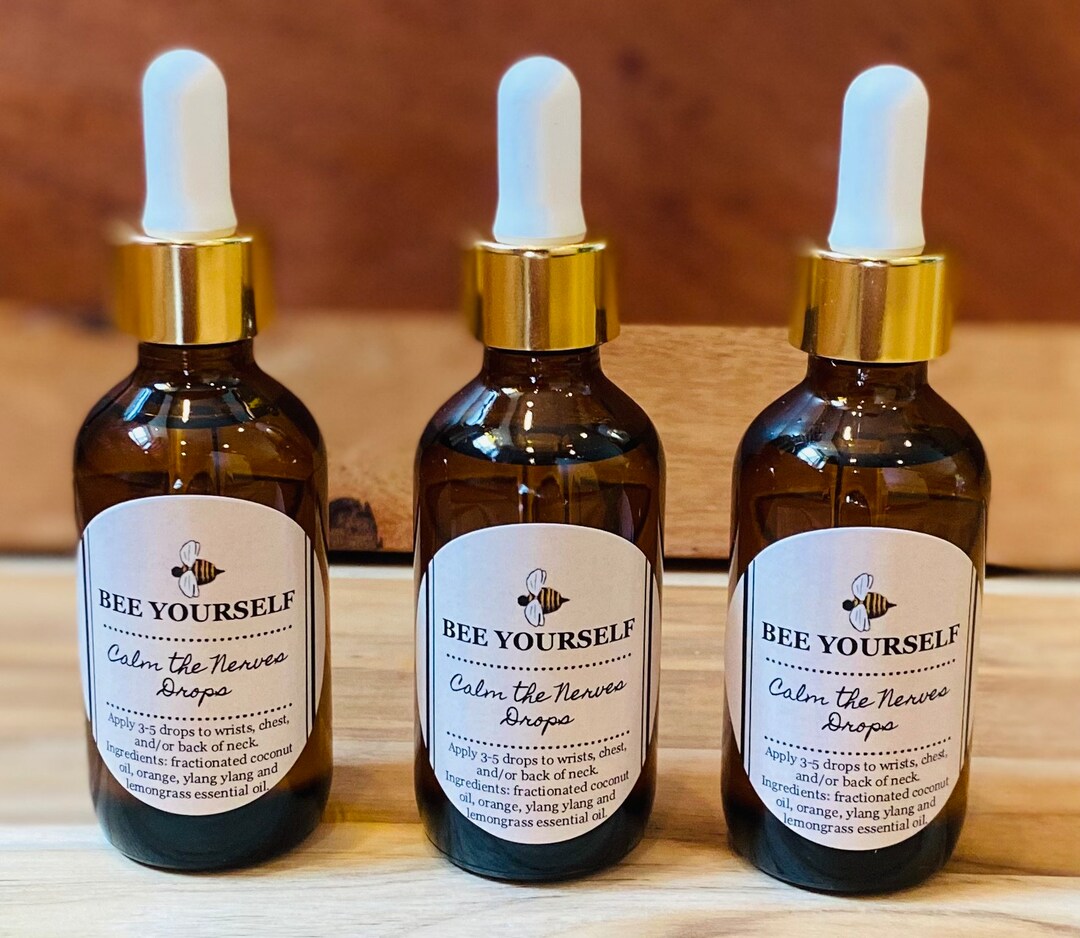 Calm the Nerves Drops - Etsy