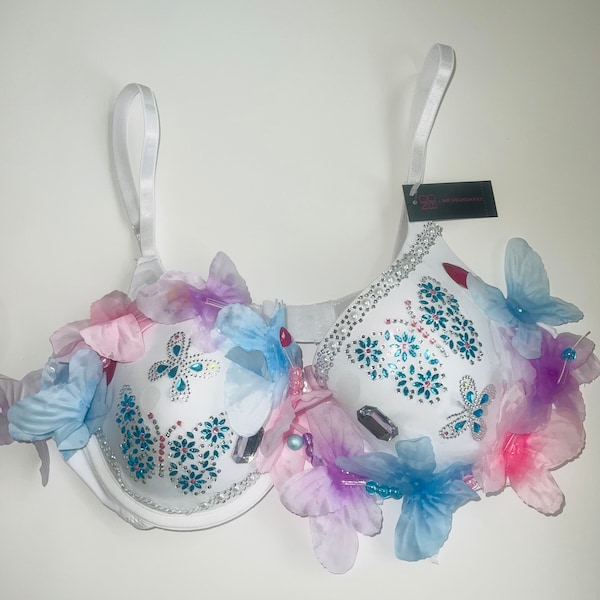 Butterfly Rave Bra - Etsy